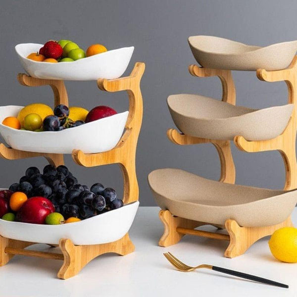 Oia Tiered Fruit Bowl